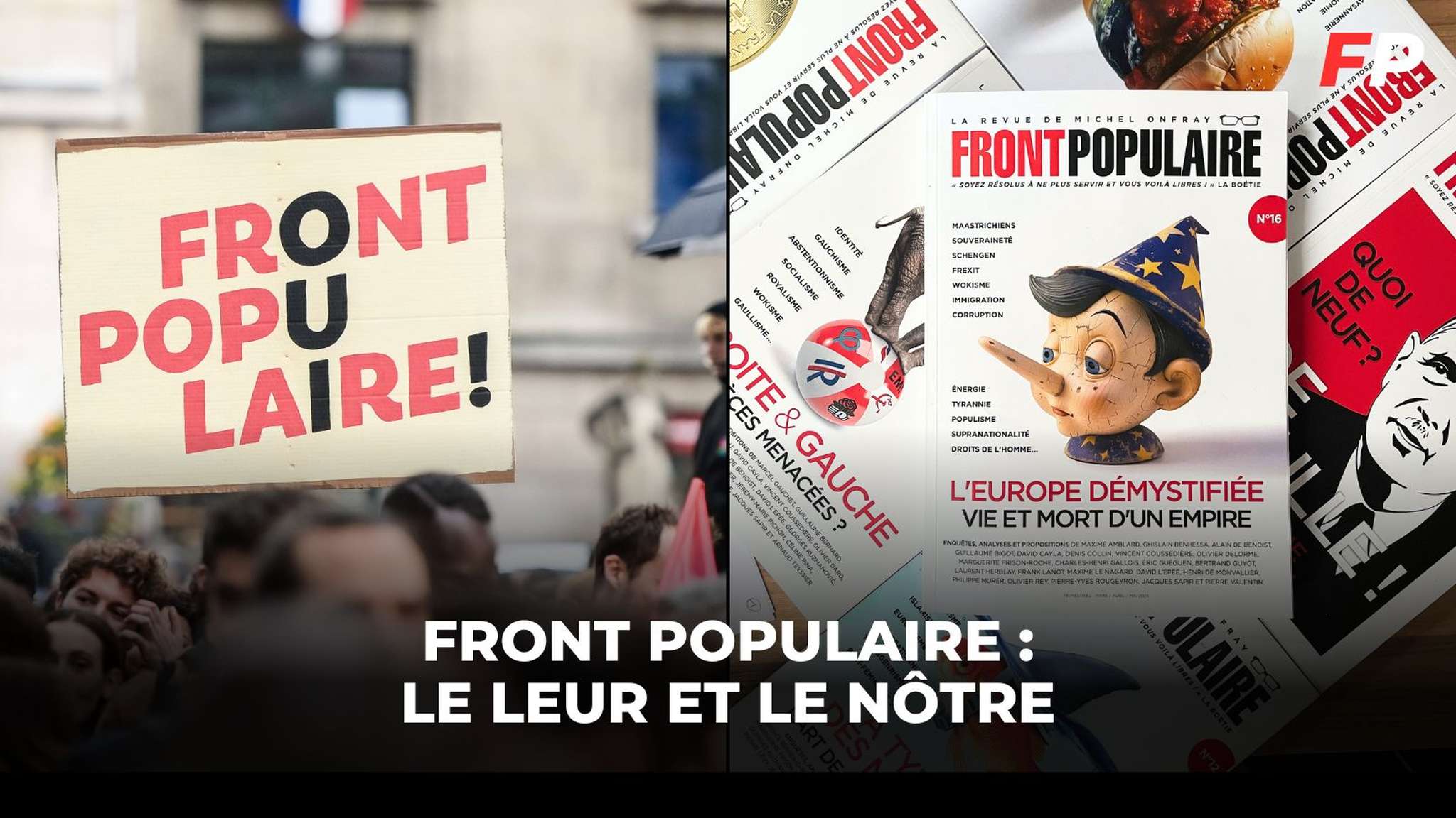 Front Populaire : le leur et le nôtre